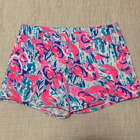 Lilly Pulitzer | Shorts | Lilly Pulitzer Hazel Shorts Womens Cracked Up ...